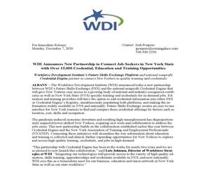 Workforce Development Institute > Our News & Views Detail